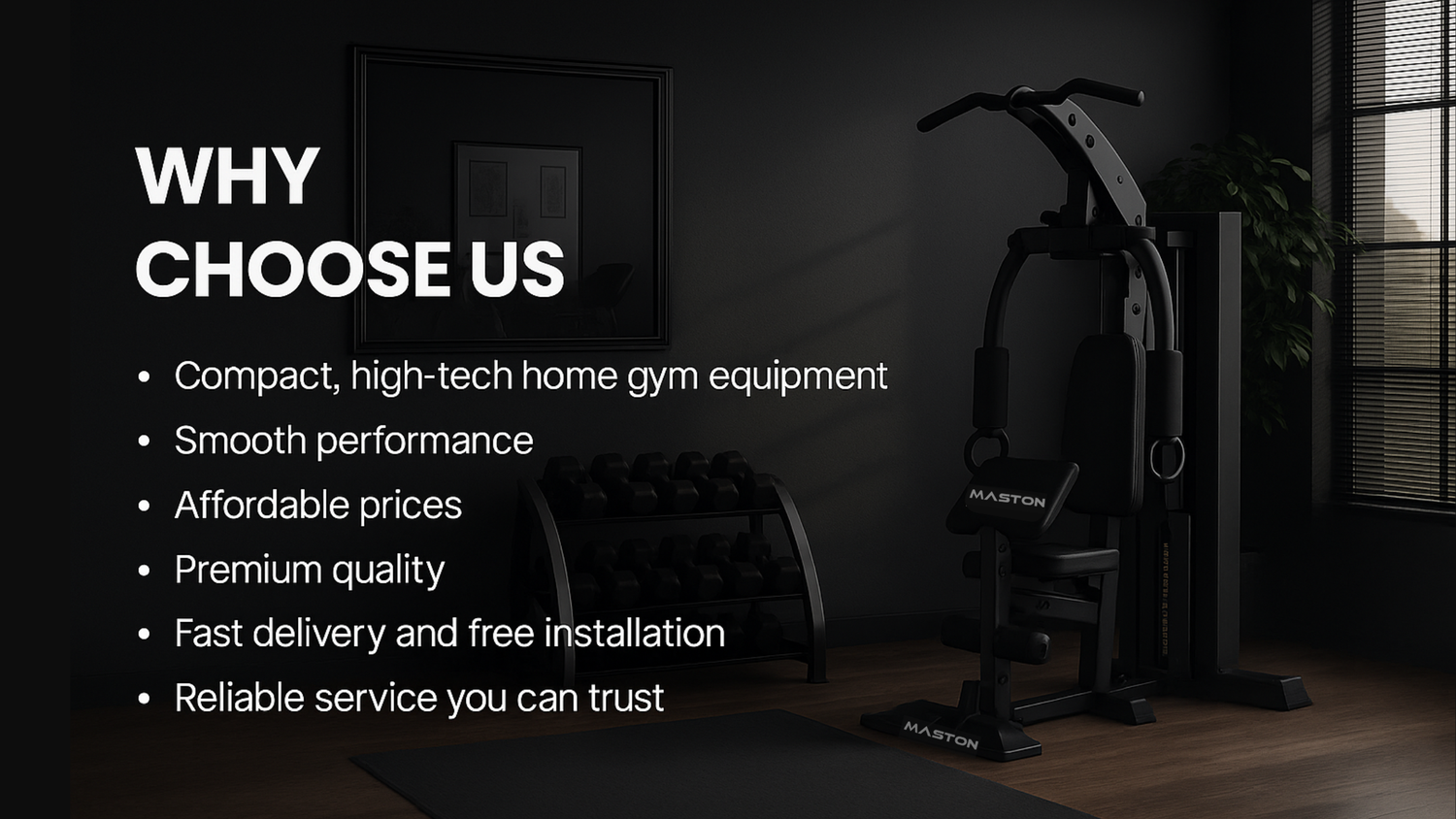 Multi Gym Equipment for Home Use in Dubai - Maston Firness – Maston Fitness